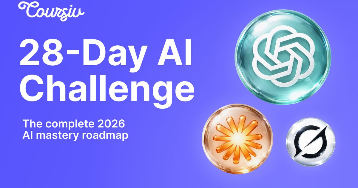 Coursiv 28-Day AI Challenge: Complete 2026 Mastery Guide | Coursiv